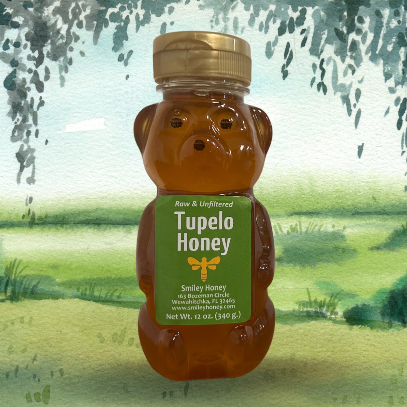 Buy Pure Tupelo Honey Bear - Order Authentic Honey Online