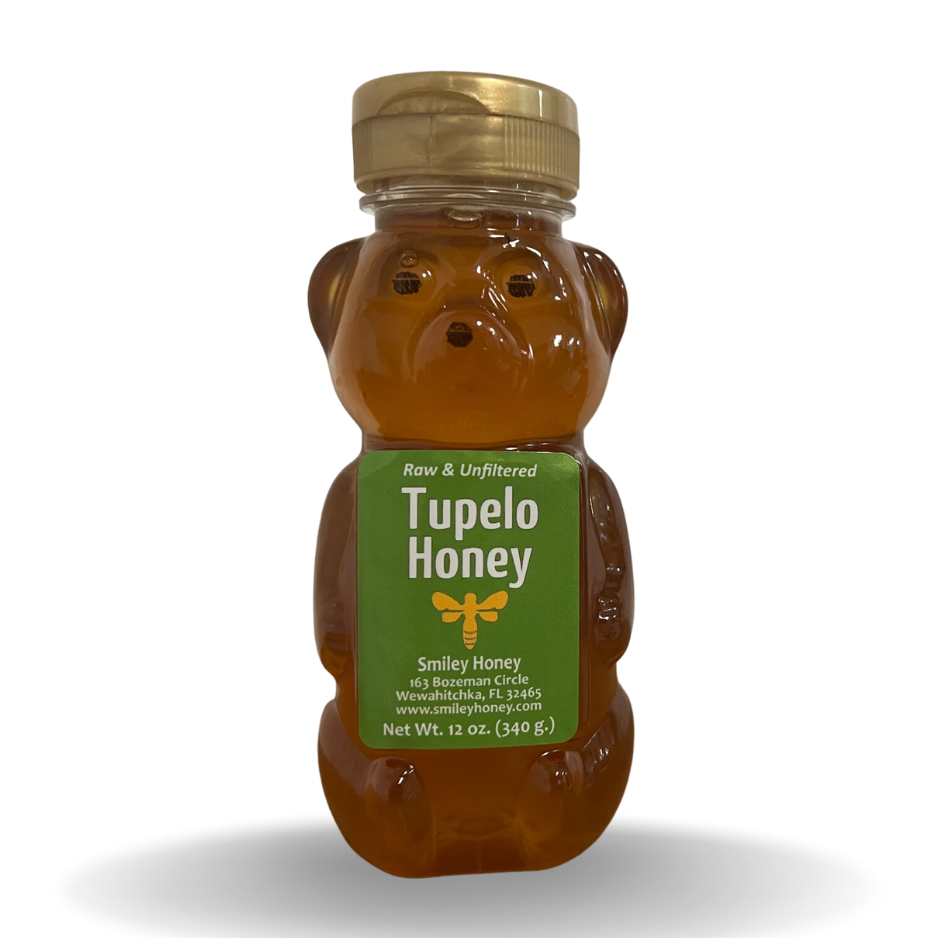 Buy Pure Tupelo Honey Bear 12 Ounces